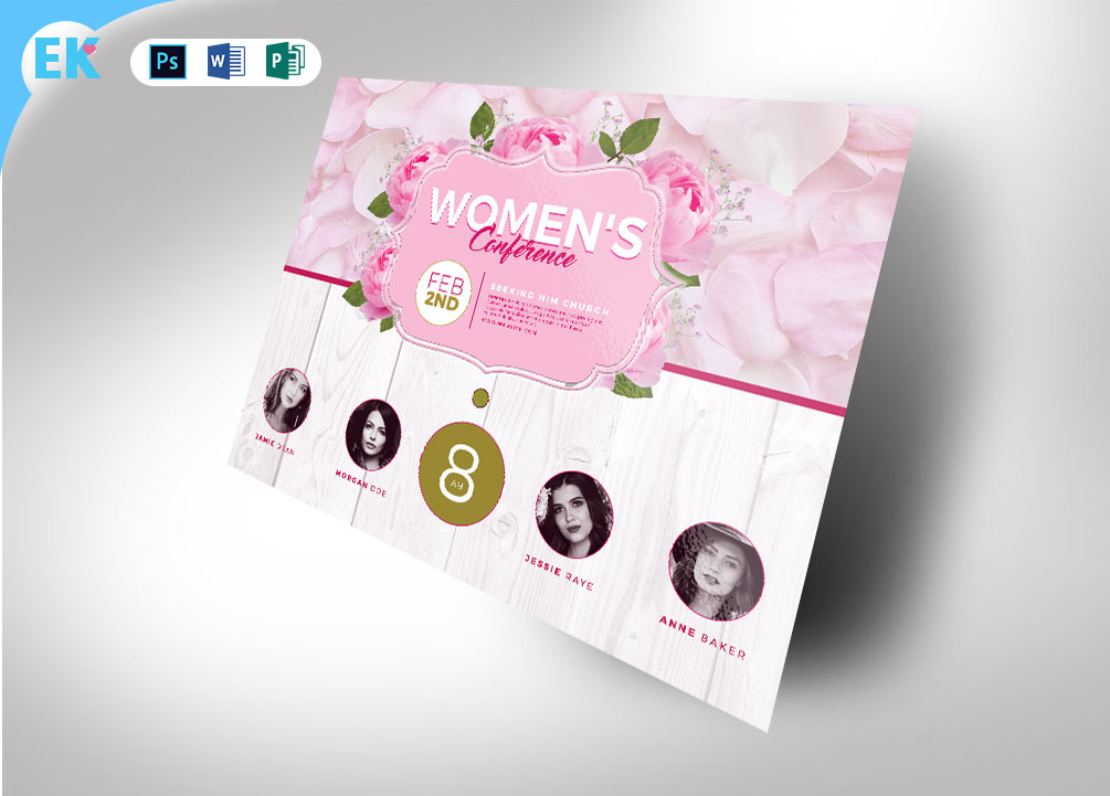 Women's Conference Invitation, an Invitation Template by Epickita ...