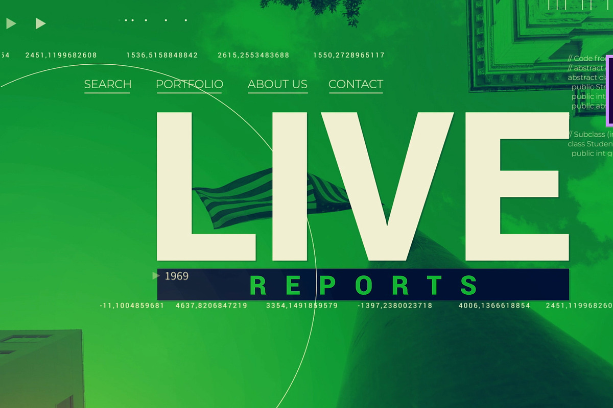 News Short Intro, a Templates & Theme by mdlabdesign
