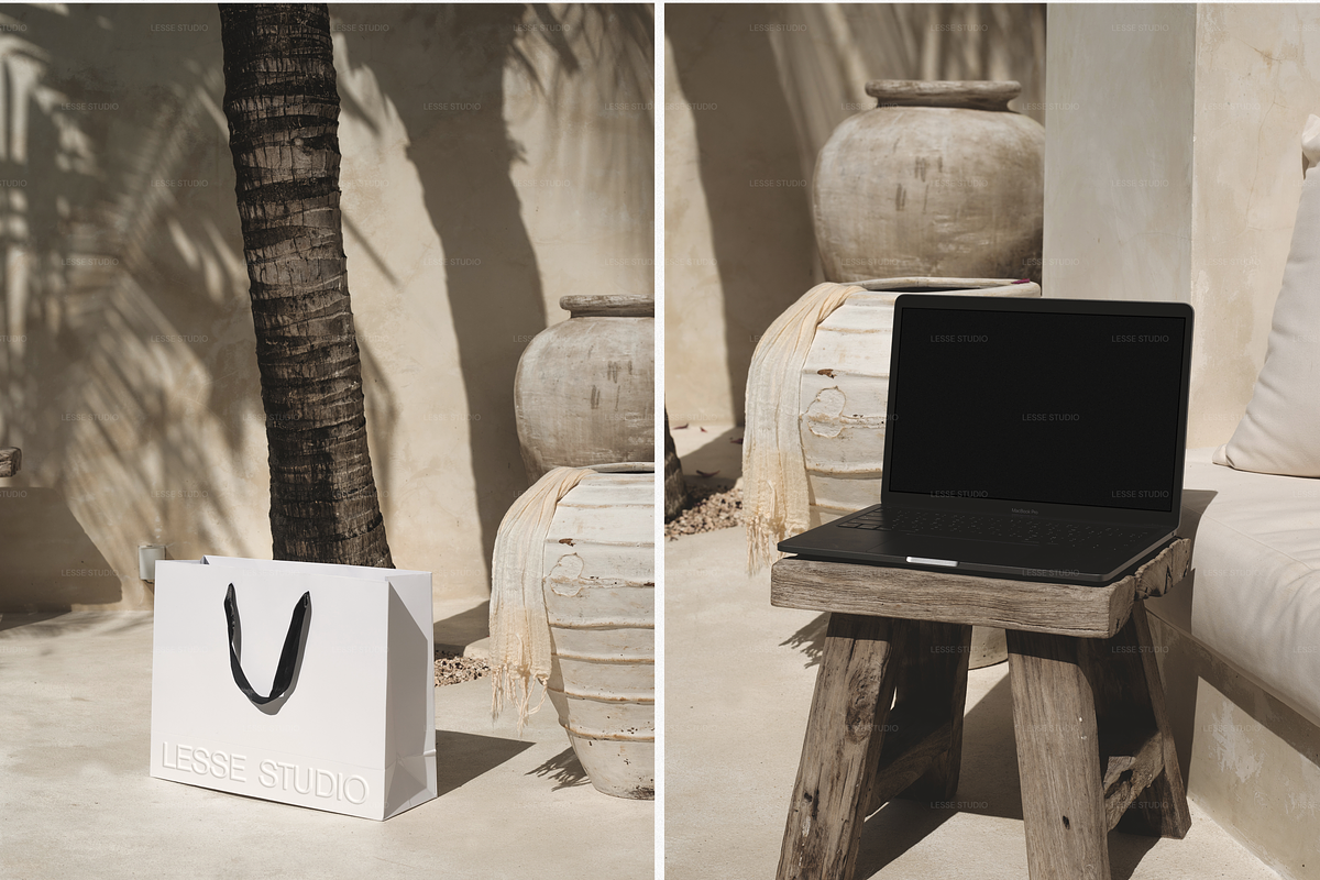 Cinta Photo Mockup Bundle, a Packaging Mockup by Lesse Studio