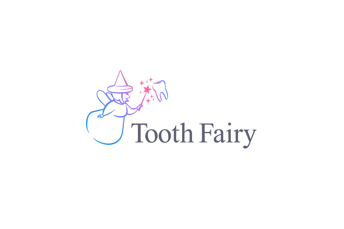 Tooth Fairy Logo, a Branding & Logo Template by IKarGraphics