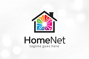 Home Network Logo Template, a Branding & Logo Template by gunaonedesign