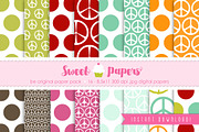 Be Original Digital Paper SPBO01, a Pattern Graphic by Sweet Papers