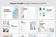 Present Materials PPT Template, a Presentation Template by Wipavee