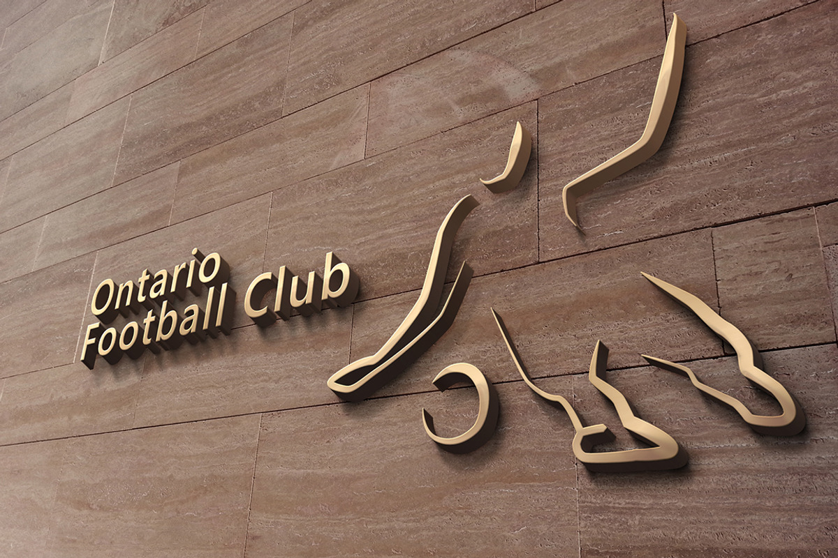 Abstract Soccer/football logo, a Branding & Logo Template by ...