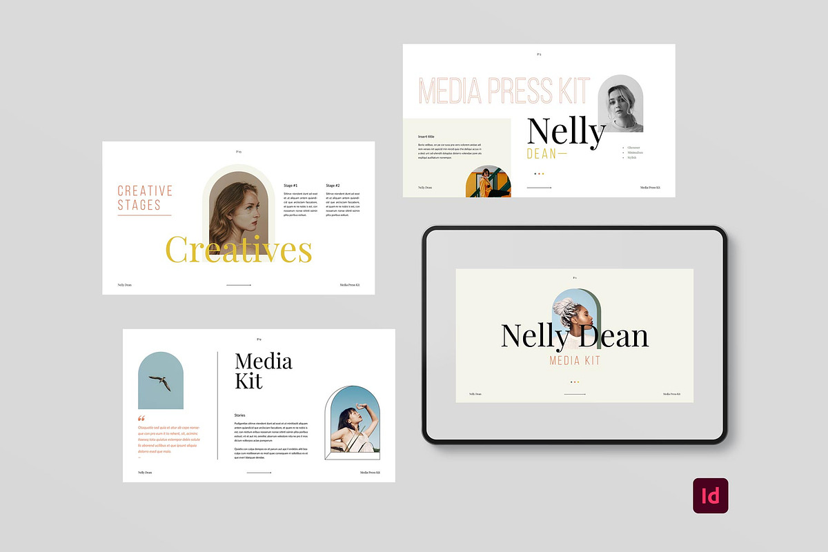 Media Press Kit Presentation, a Presentation Template by E-Type ...
