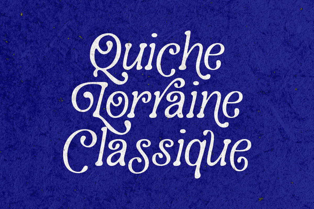French Croissant Typeface, a Serif Font by Prioritype Co