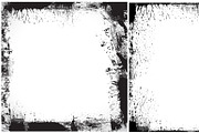 Dirty Frames Vectors, a Texture Illustration by TrueMitra Designs