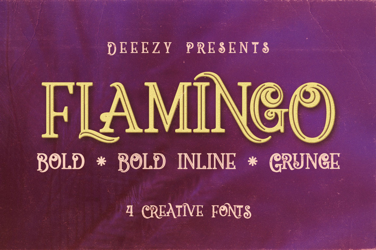 5 Fonts Bundle 3, a Font by Deeezy