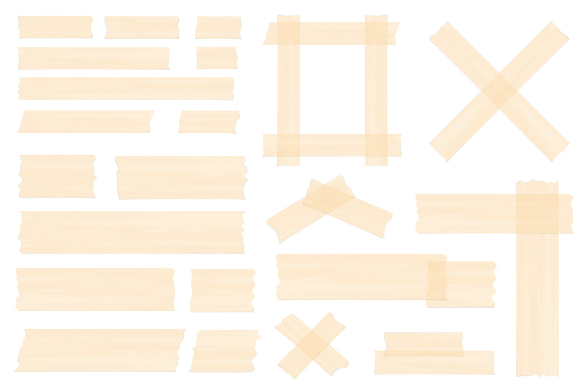 Adhesive Tape, a Graphic by PixMarket