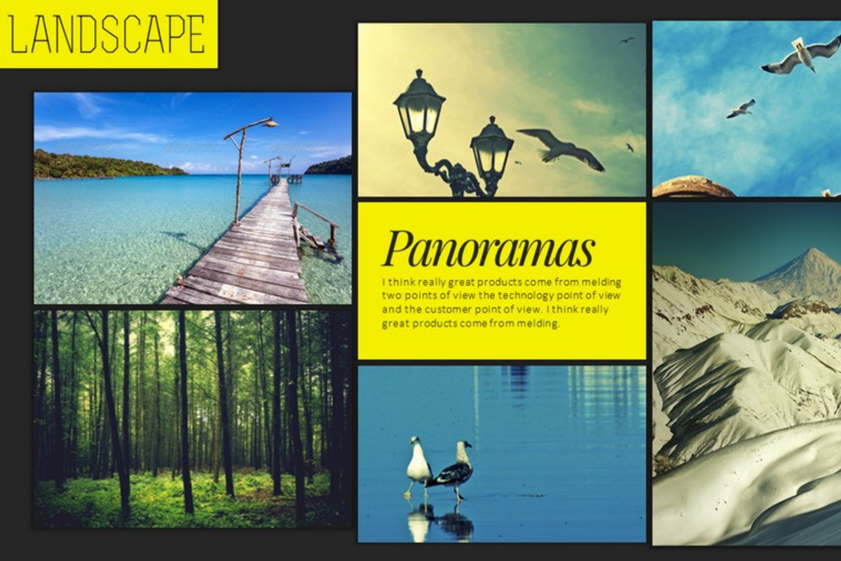 Flocus Showcase PowerPoint, a Presentation Template by Warna Works