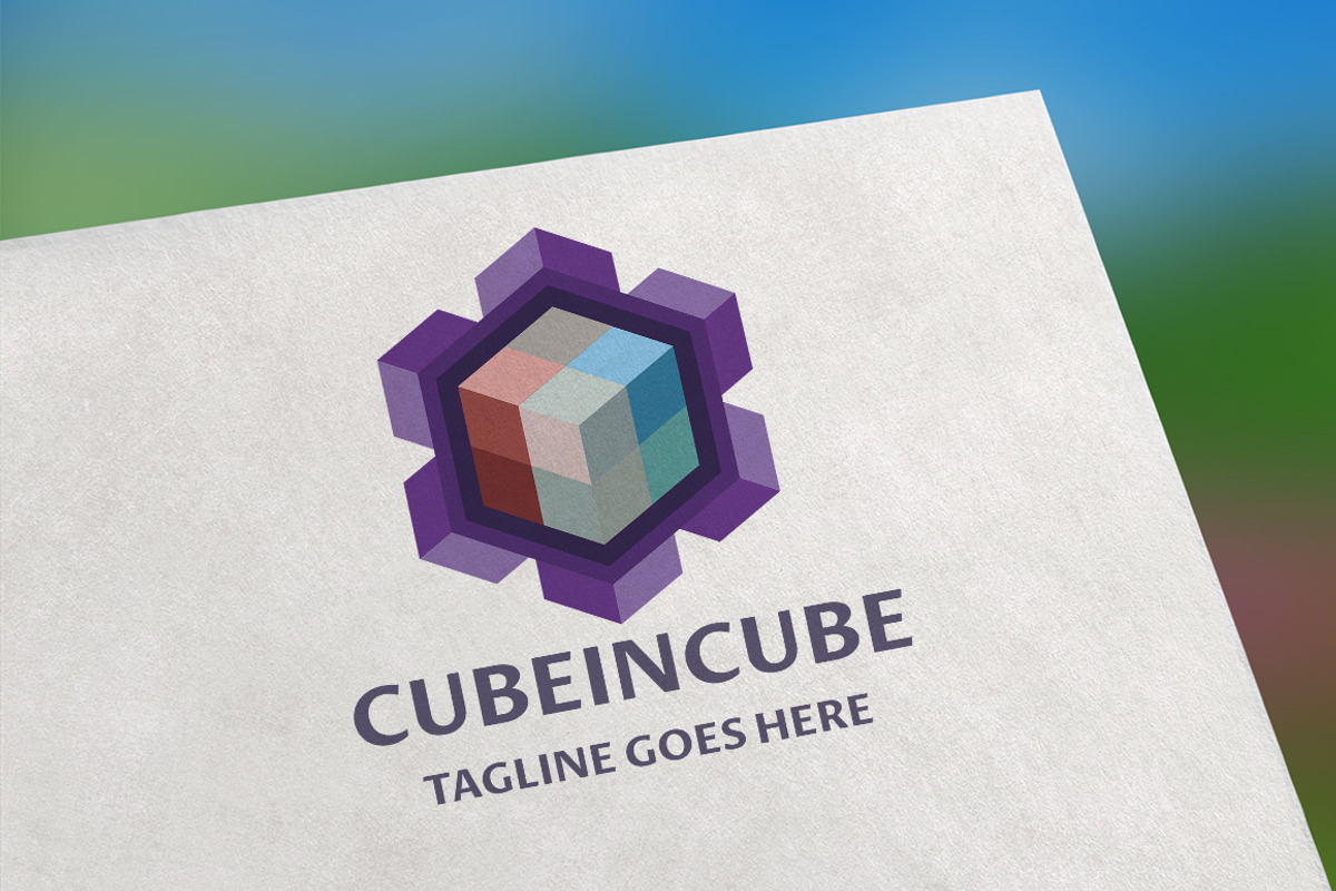 Cube in Cube Logo, a Branding & Logo Template by Design_Planet