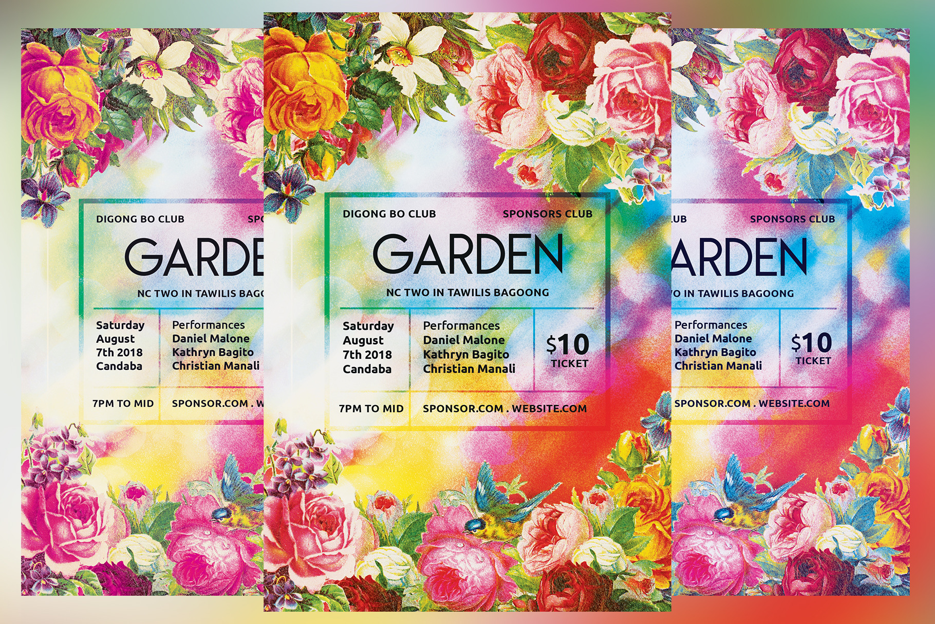 Garden Flyer, a Flyer Template by KiraYamato Design Studio