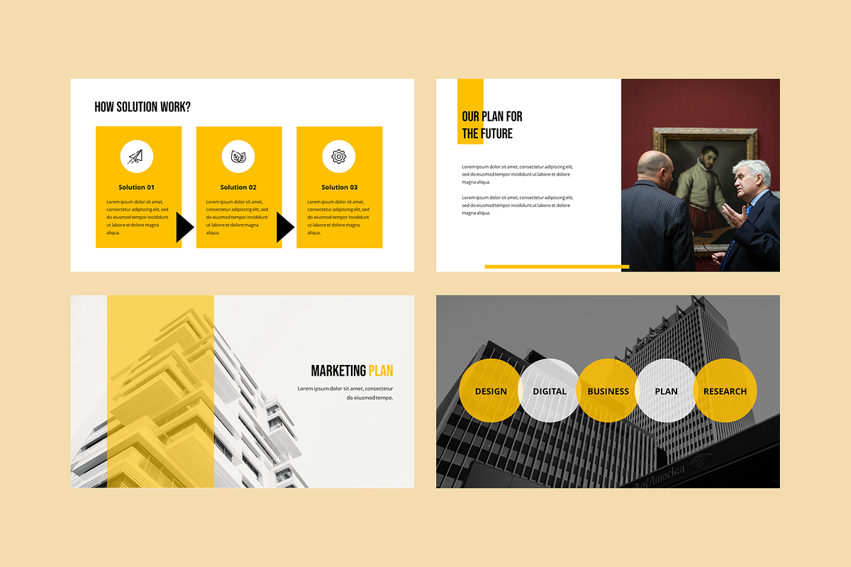 LEMON - Powerpoint Template, a Presentation Template by Pixelz Studio