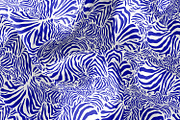 Blue Zebra | Vector Animal Print, a Pattern Graphic by MalyskaStudio ...