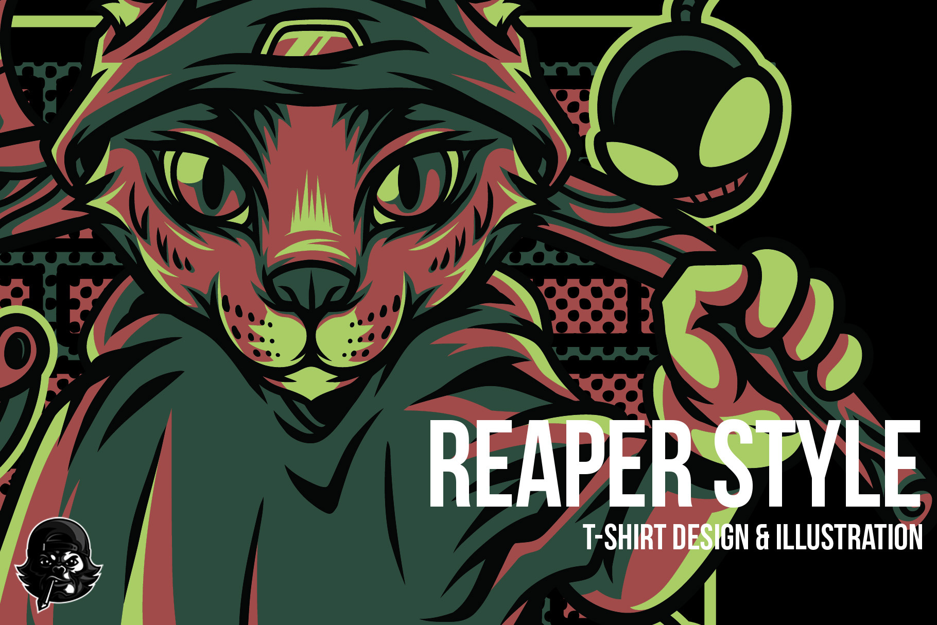 Reaper Style Illustration, an Illustration by badsyxn