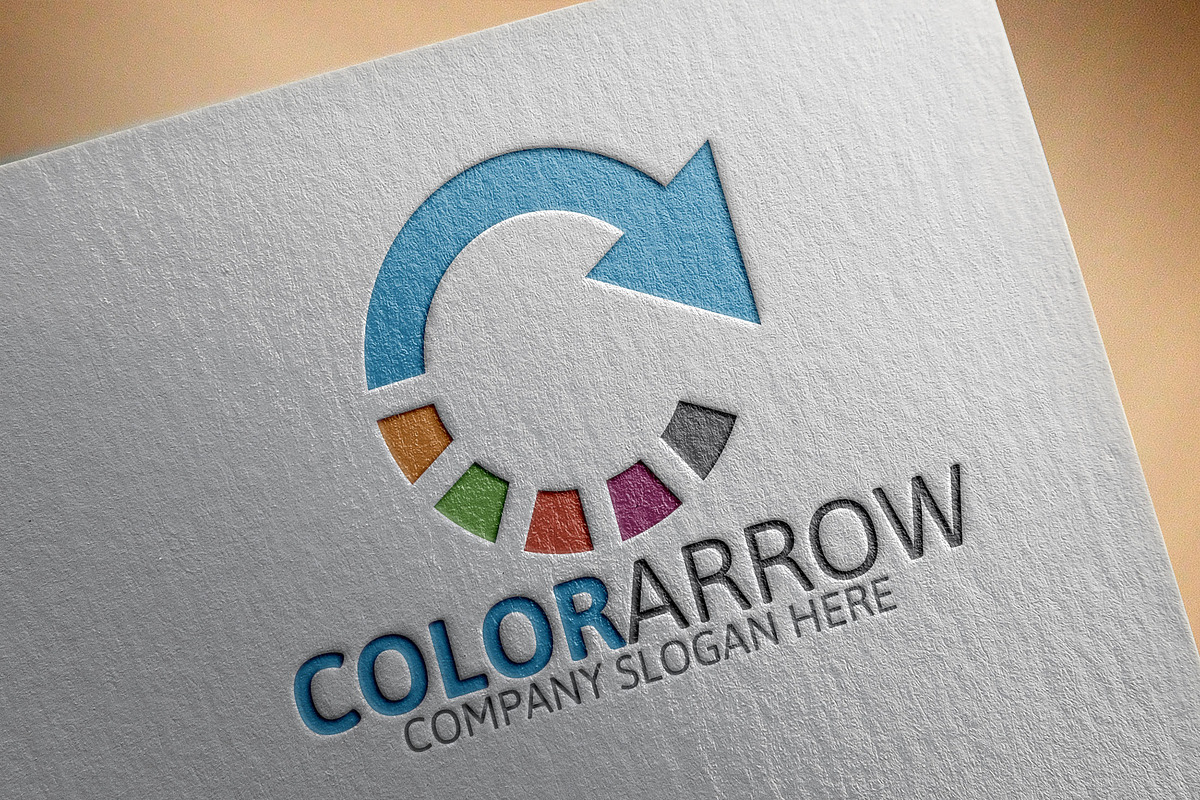 Color Arrow Logo, a Branding & Logo Template by Josuf Media