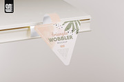 Shelf Wobbler Mockup, an Advertising Mockup by SD Mockup
