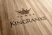 King Ranks Logo Template, a Work Illustration by Thirtypath Studio