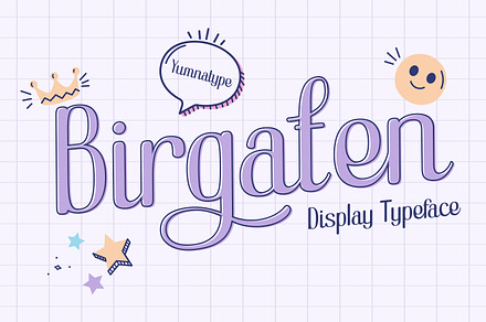 Nuff Said, a Symbol Font by Comicraft Fonts