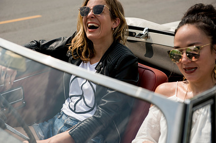Friends enjoy car ride, a Person Photo by rawpixel
