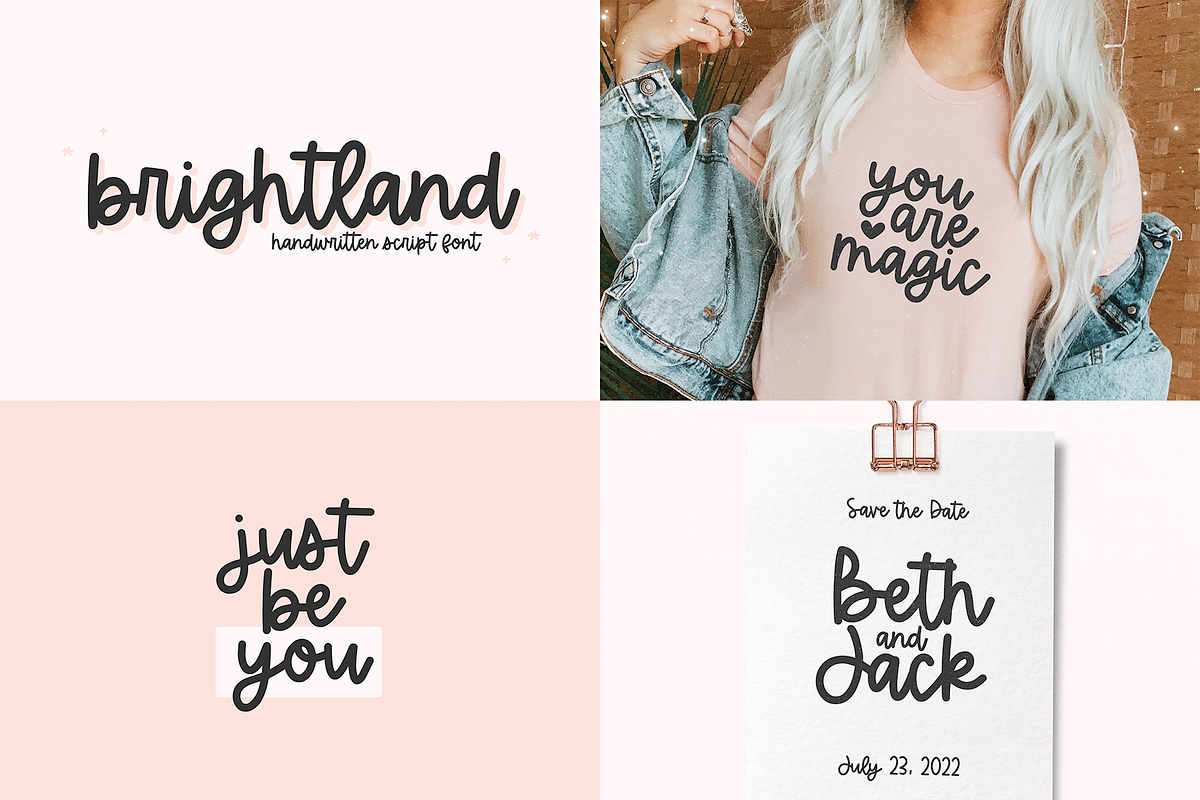 Cute Handwritten Font Bundle | Vol 2
