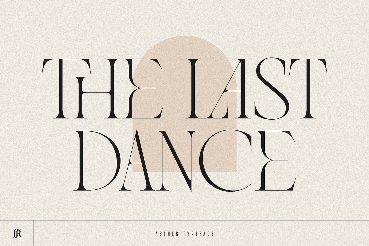 Asther - Fashion Font, a Serif Font by Ivan Rosenberg