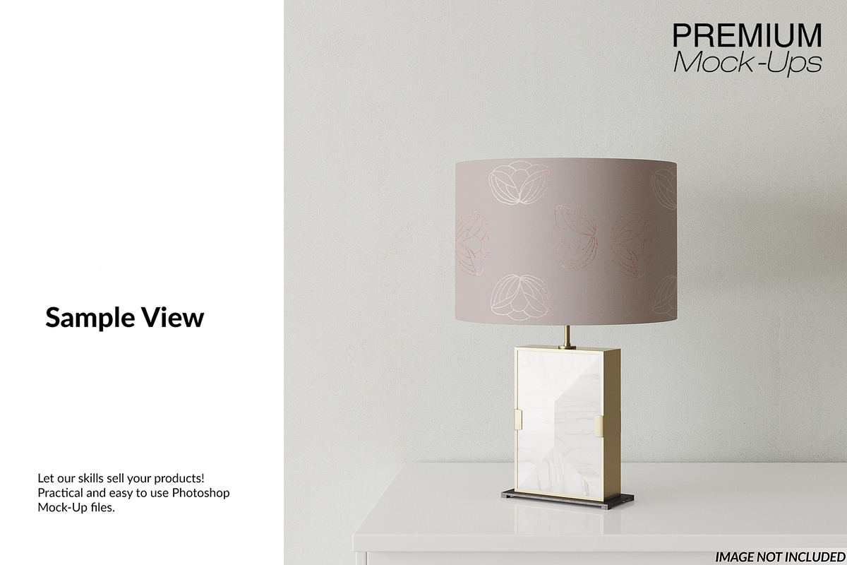 Lampshade Mockup Set, a Household Mockup by mock-ups