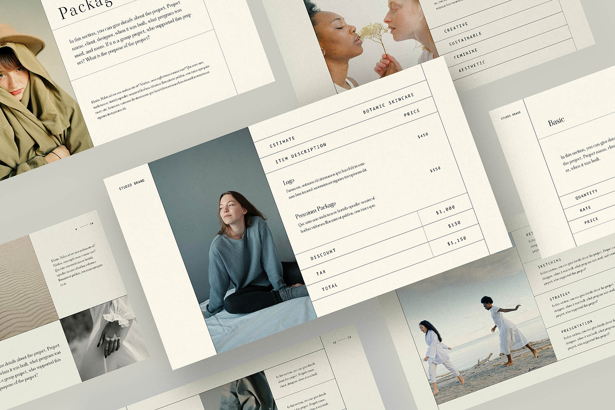 PANDORA I Brand Proposal I Canva, a Magazine Template by Studio Brand