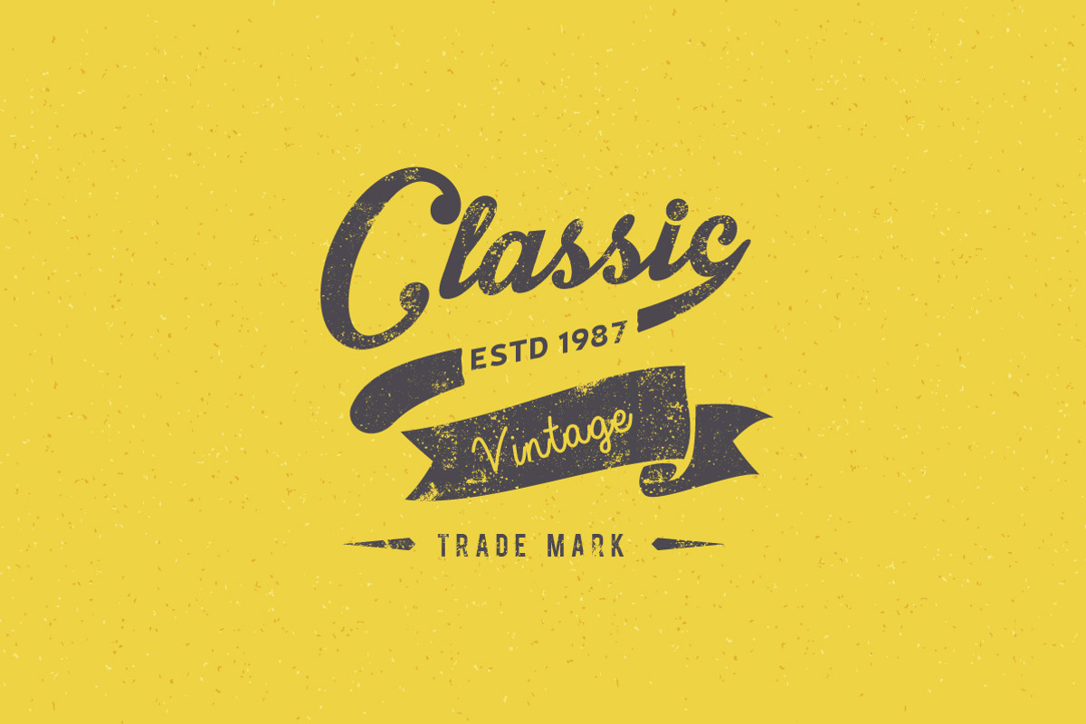 20 Grunge Logos, a Branding & Logo Template by vuuuds