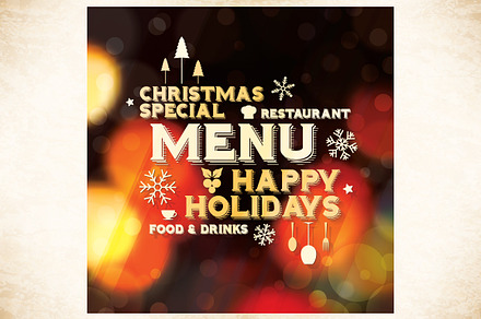 Special Christmas festive menu, a Brochure Template by Restaurant Menu ...