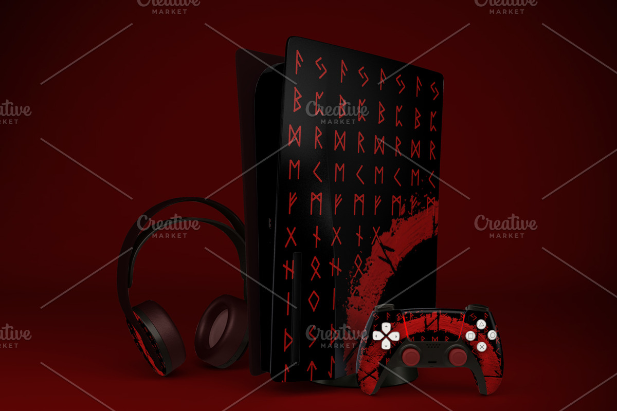 PS5 Mockup, a Device Mockup by Qaleb Studio