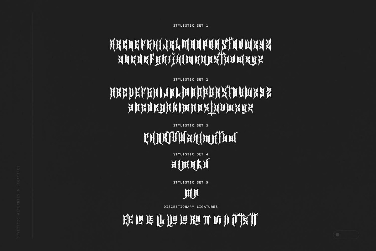 Raven Faith - a Satanic Display Font, a Blackletter Font by creativemedialab | Creative Market