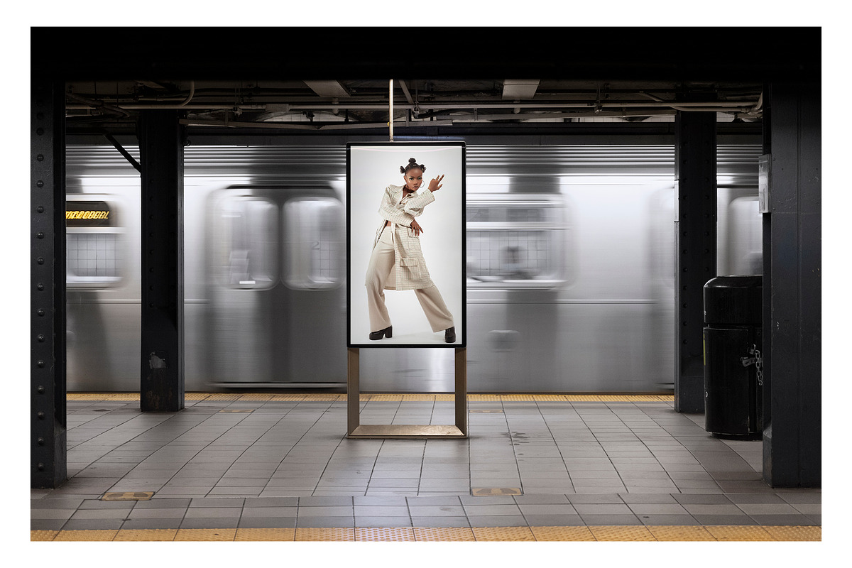 NYC Subway Poster Mockup