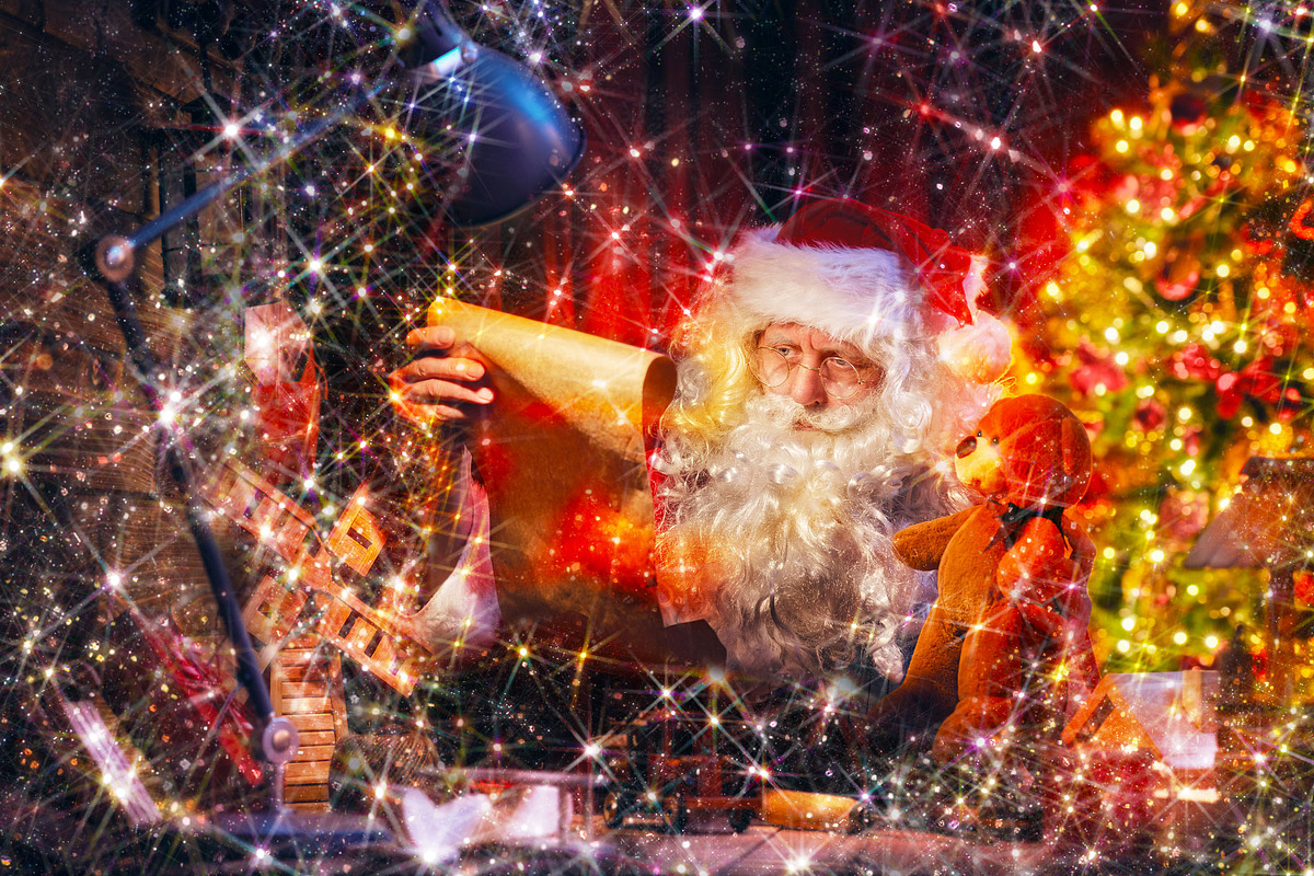 Christmas Photoshop Action, an Action Add-On by designvillage