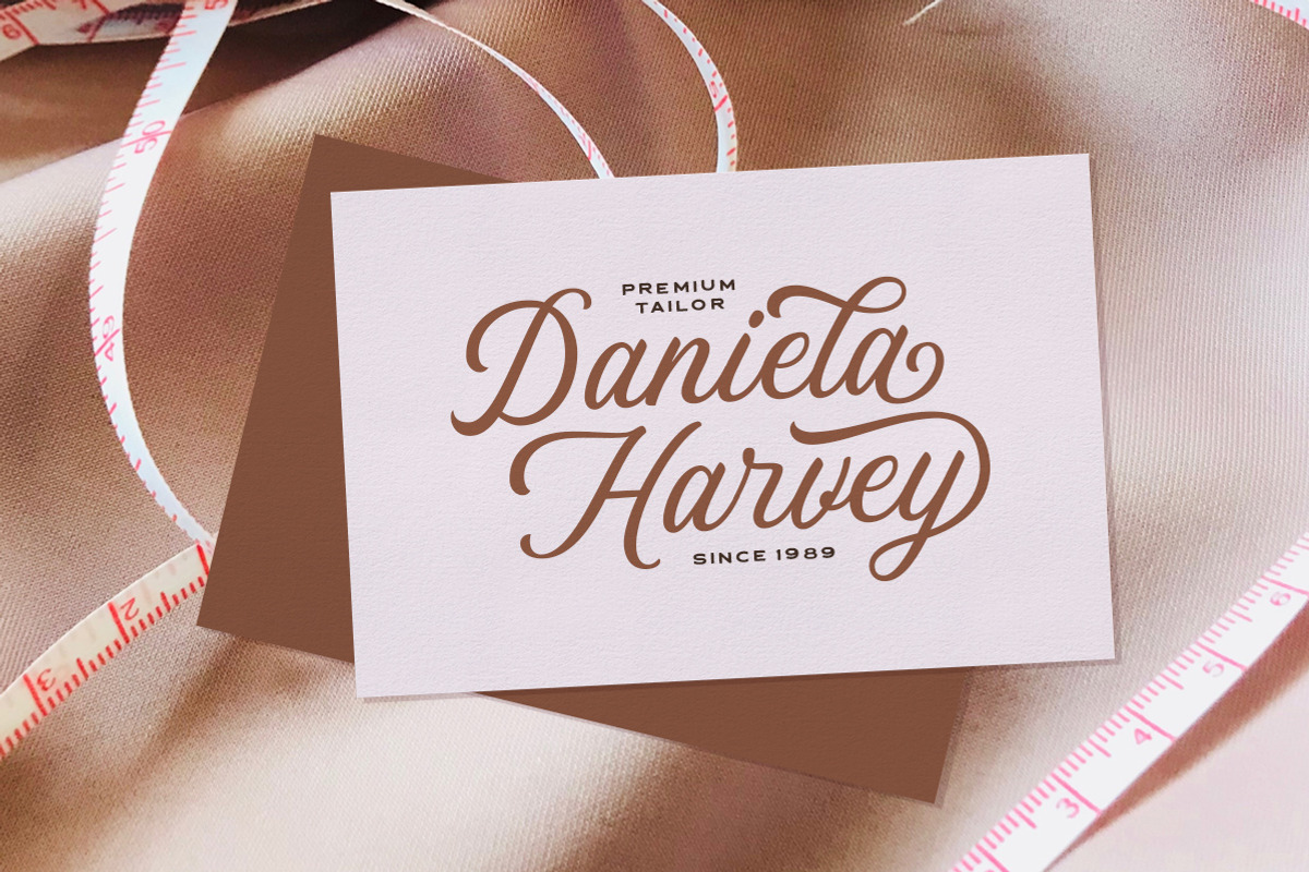 Linkgray Script, a Script Font by Letterhend Studio