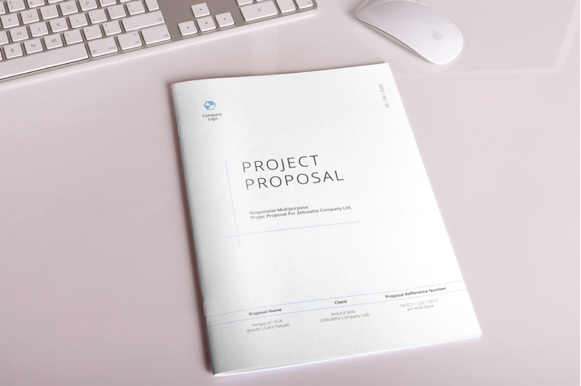 Project Proposal Template, a Brochure Template by Alhaytar