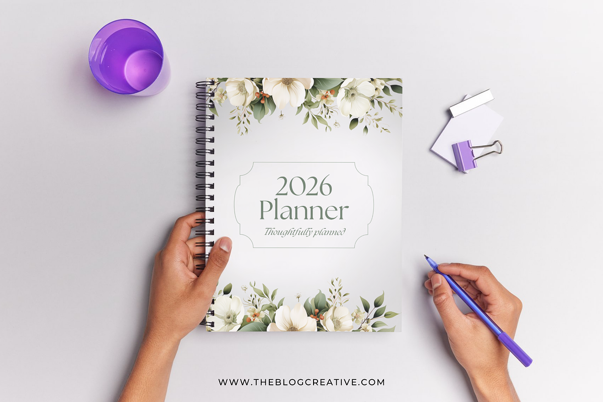 2026 Digital Template, Planner, a Marketing Template by The Blog Creative