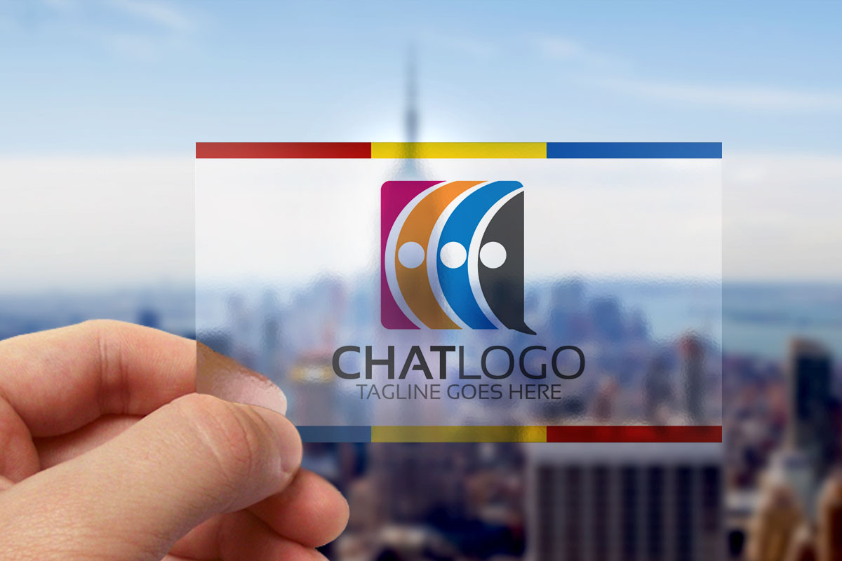 Chat logo, a Branding & Logo Template by Josuf Media