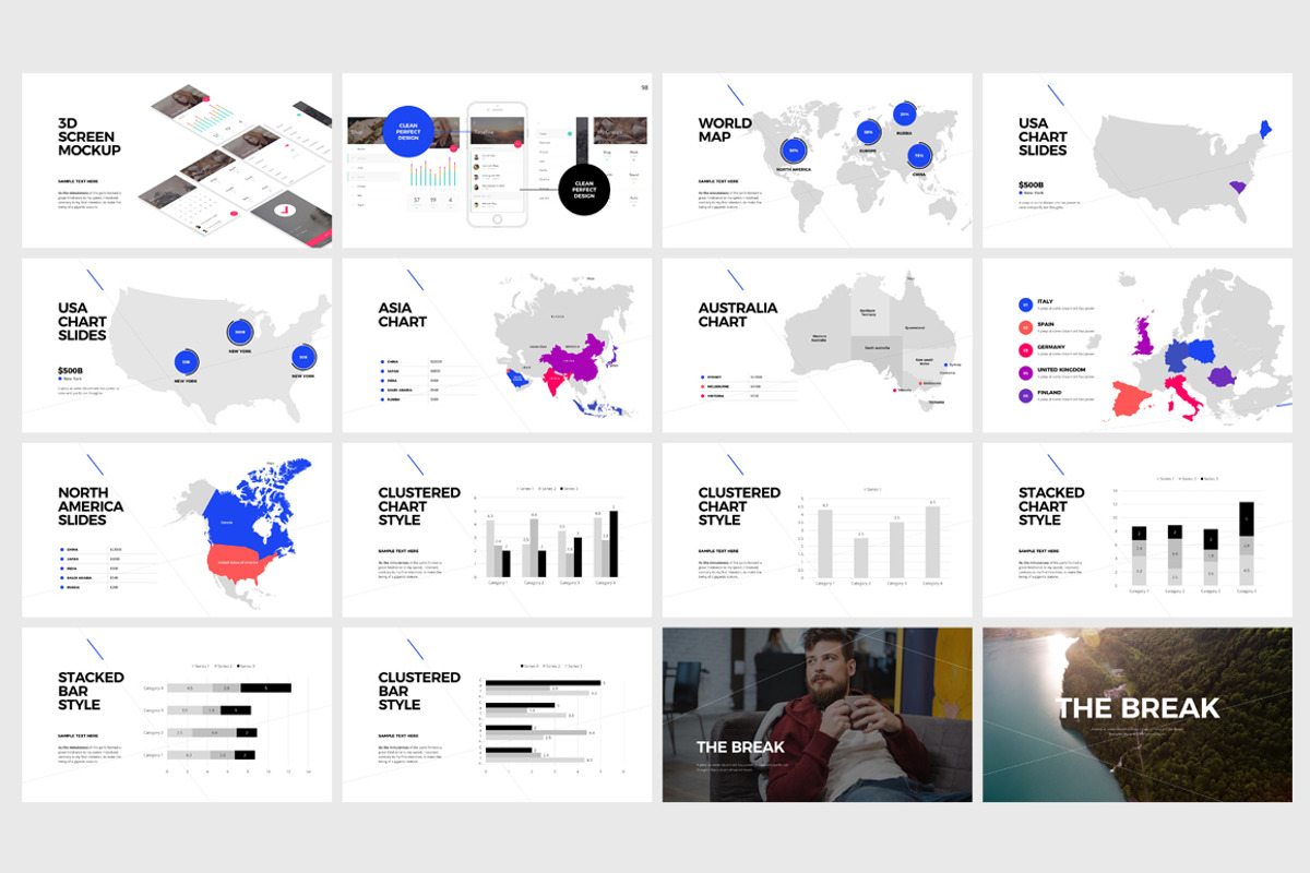 NOVA Powerpoint template, a Presentation Template by ShapeSlide
