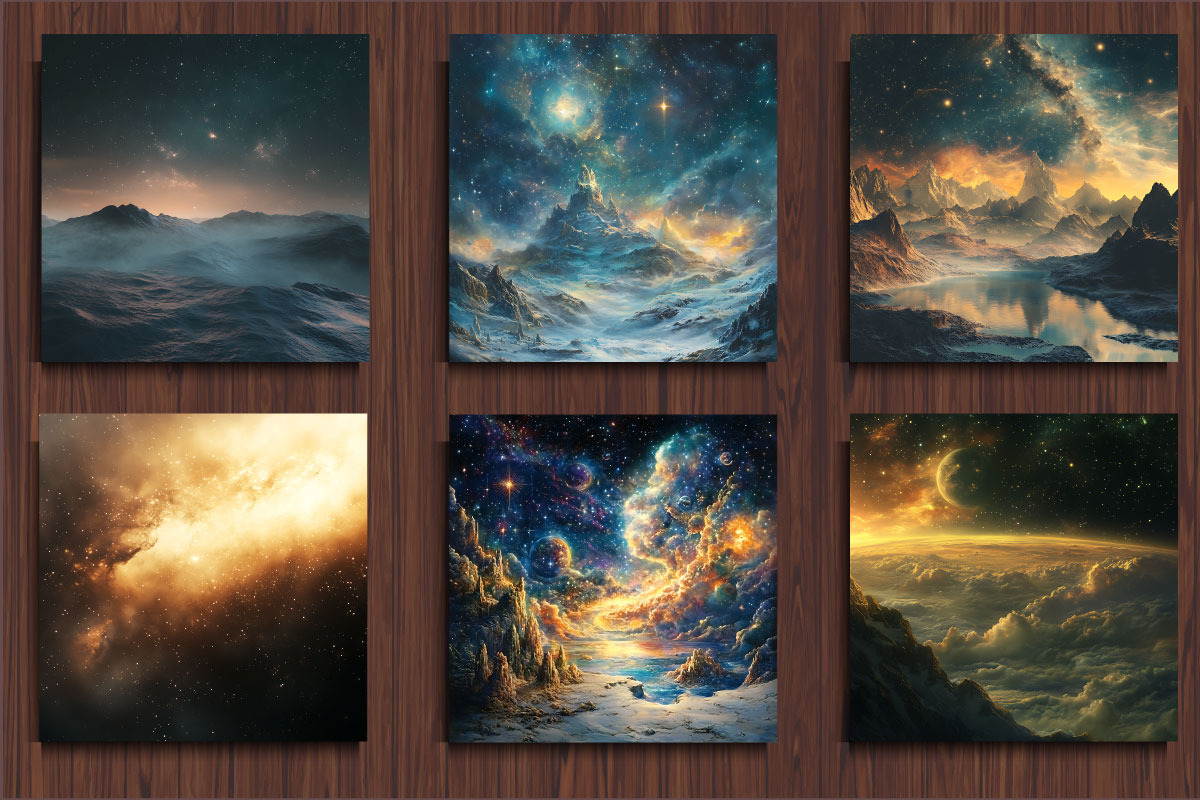 Celestial Dreamscape Backgrounds, a Background Graphic by protabsorkar11