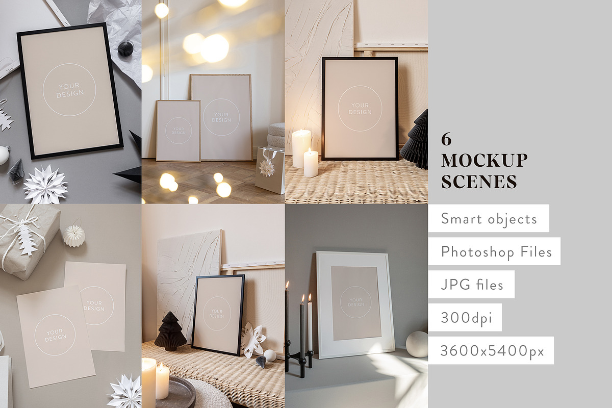 Christmas 2 Mockup Set