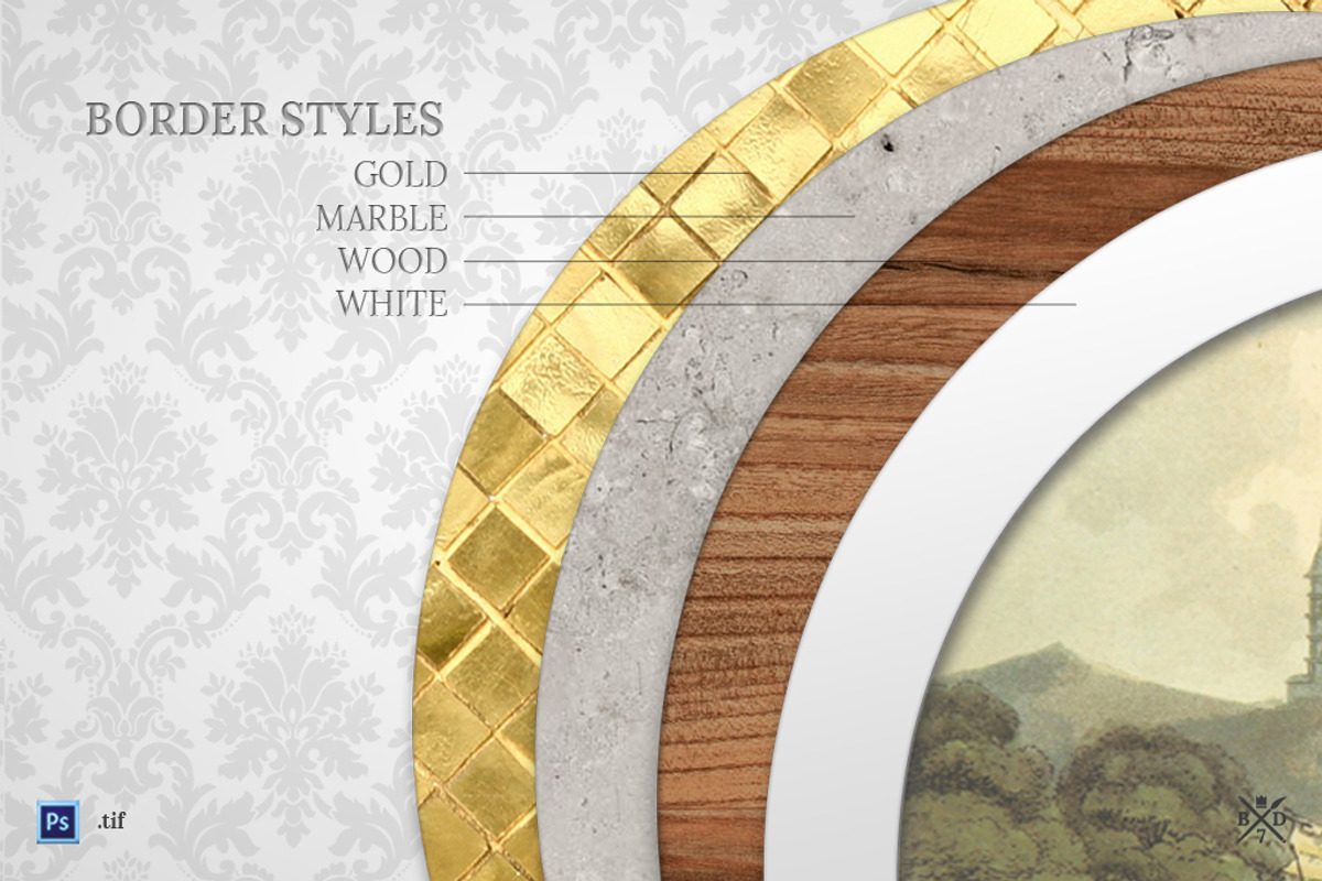 Picture frames, a Graphic by Basari Design | Creative Market