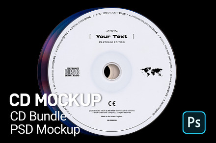 CD Mockup Bundle | Product Mockups ~ Creative Market