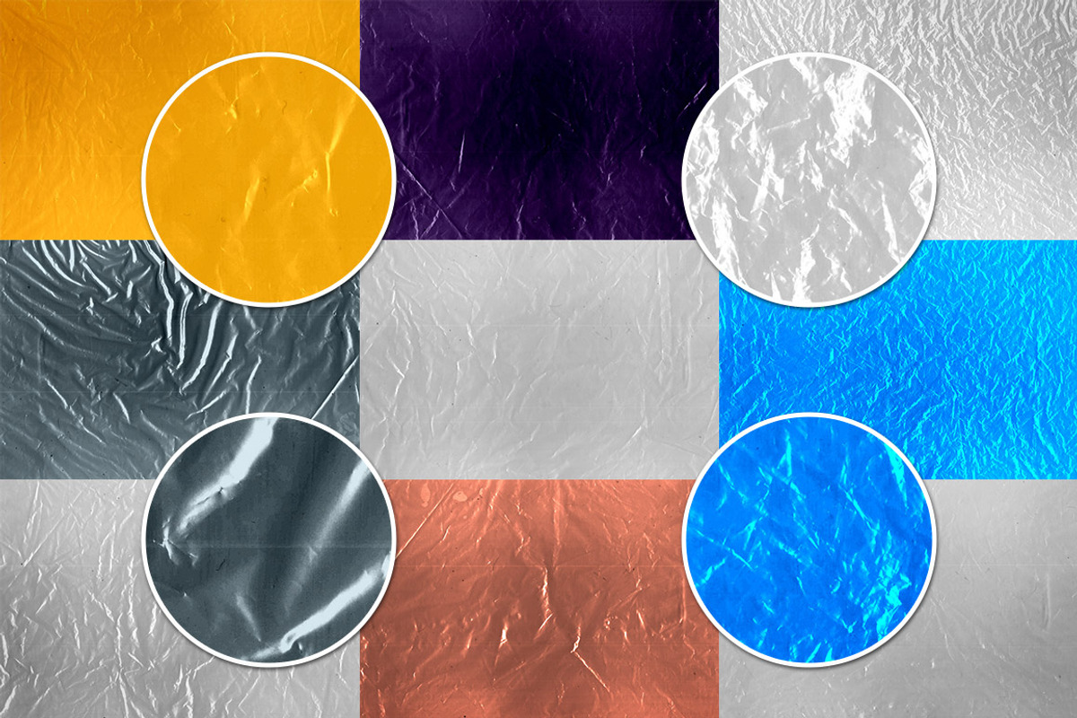 Wrinkled Plastic Textures Volume 1, a Graphic by Design Panoply