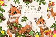 Woodland Animal - Fox Clipart | Animal Illustrations ~ Creative Market