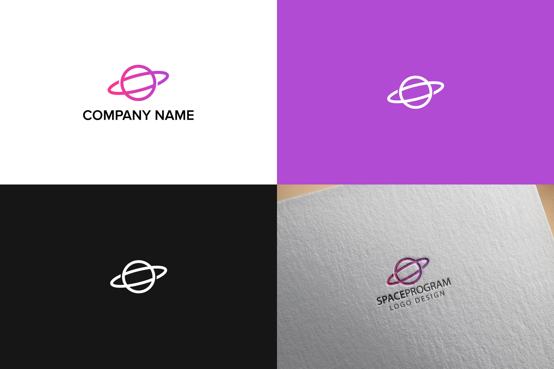 Planet logo design, a Branding & Logo Template by GranzCreative
