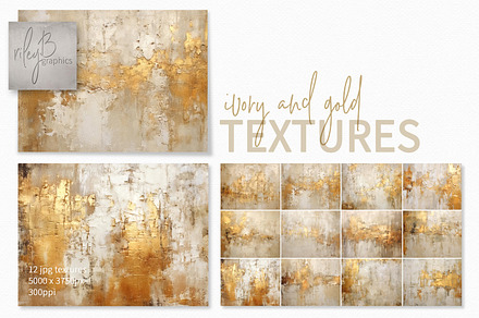 40 Premium GOLD Textures | Textures ~ Creative Market