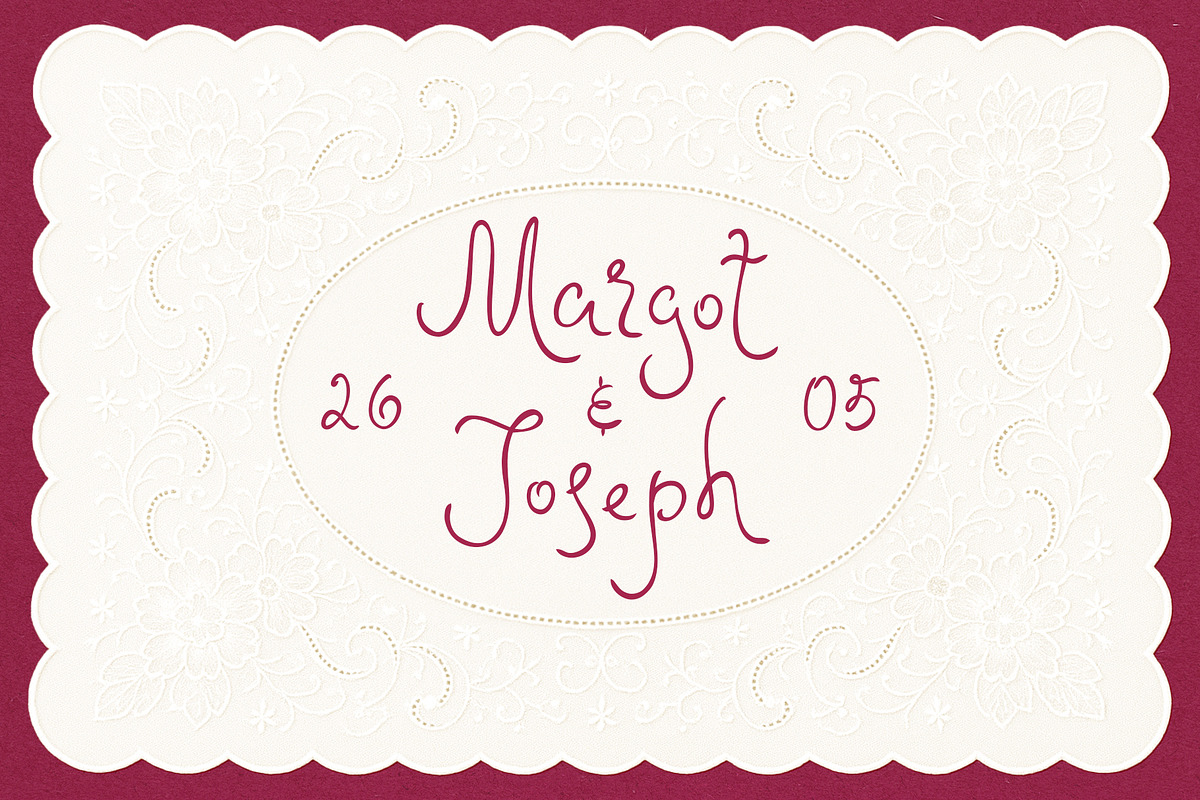 Swirly Letters Whimsical Duo Font
