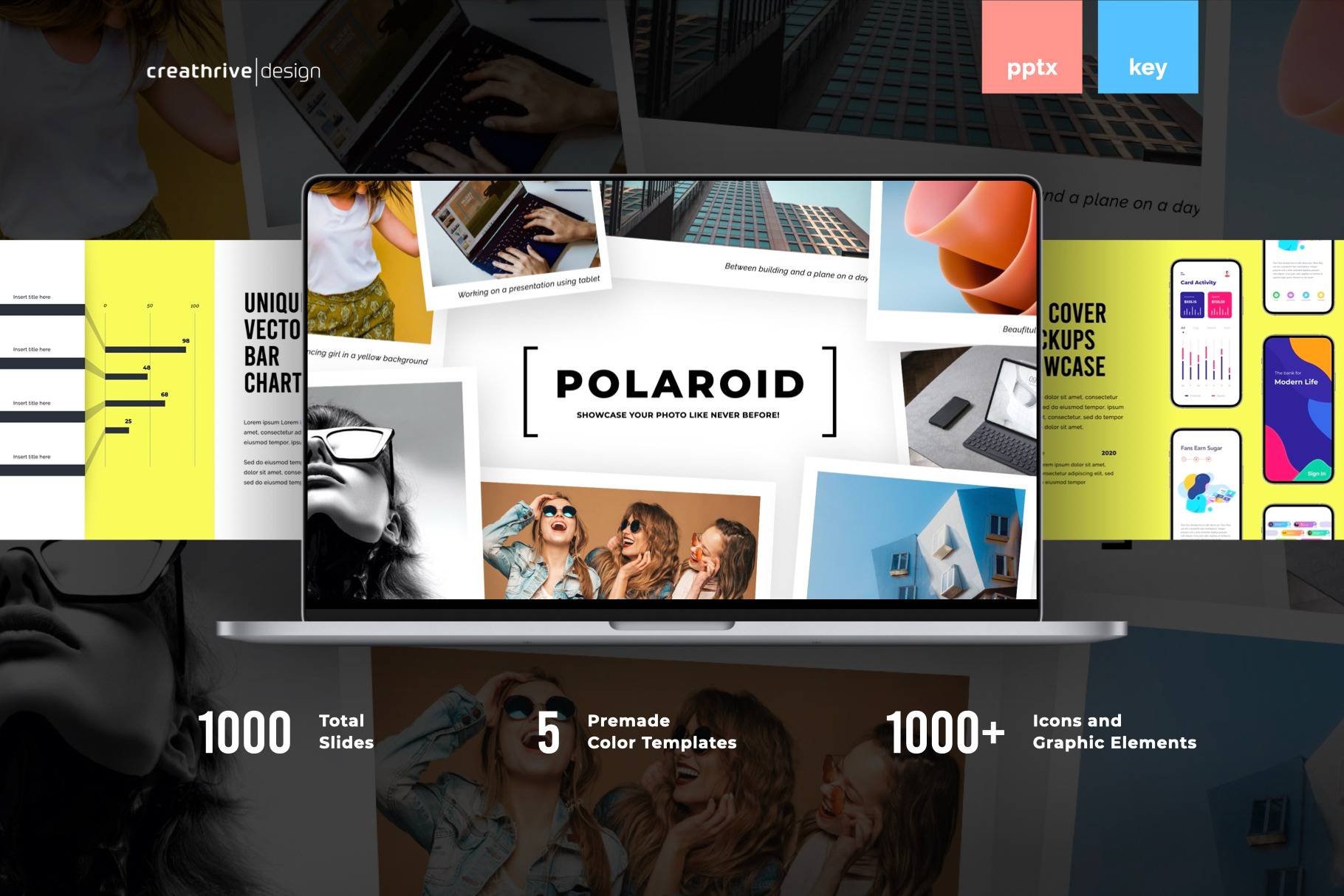 Polaroid Animated PowerPoint Template