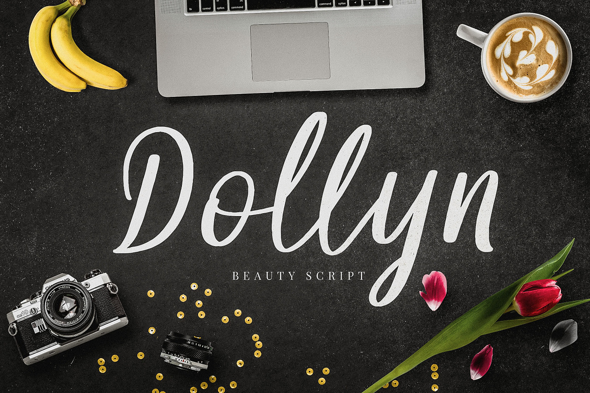 Dollyn Script - Casual Playful Font, a Script Font by Konstantine Studio